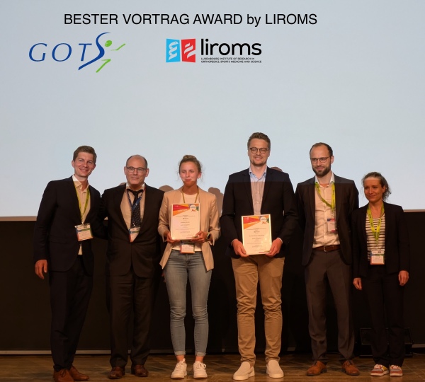 Best presentation award of the GOTS Science Awards 2024 | Liroms